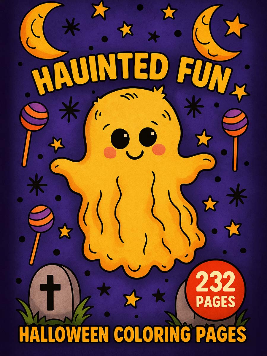 Haunted Fun – 232 Halloween Coloring Pages for All Ages - Kids ...