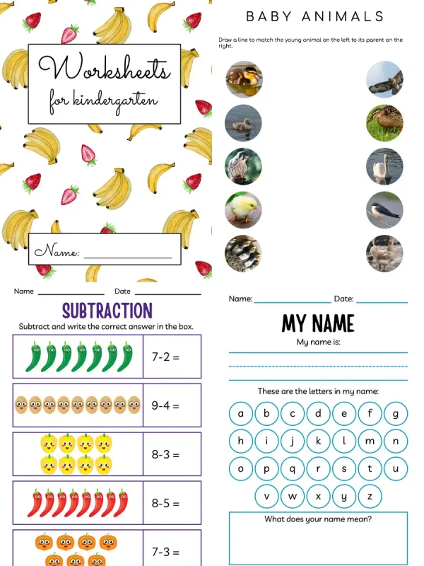 Little Learners Starter Pack – 350 Pages of Preschool Printables - Kids ...